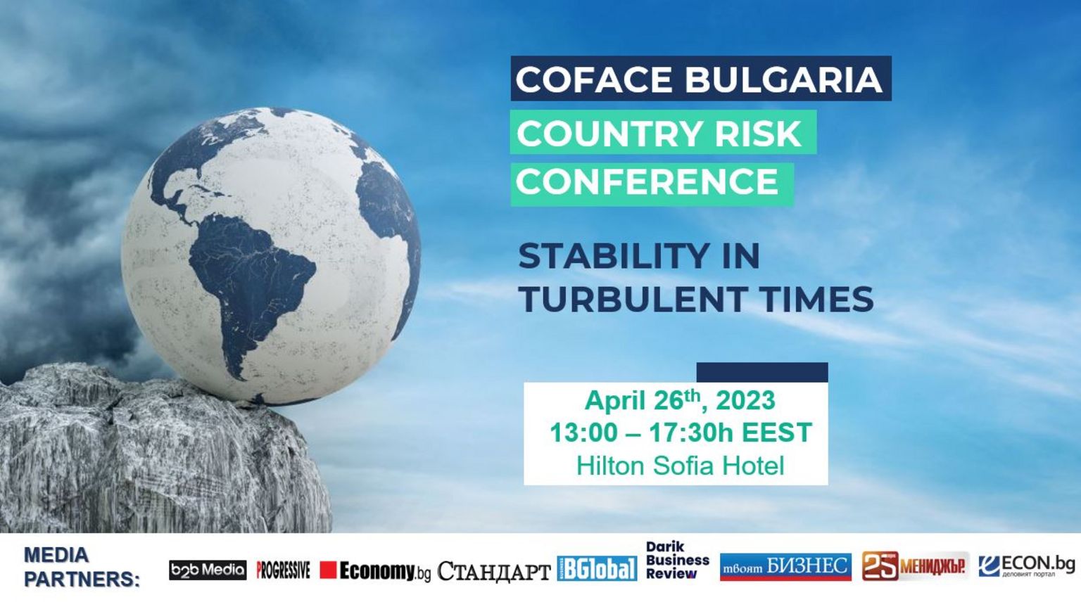 Coface Country Risk Conference 2023 Invitation | CCI France Bulgarie