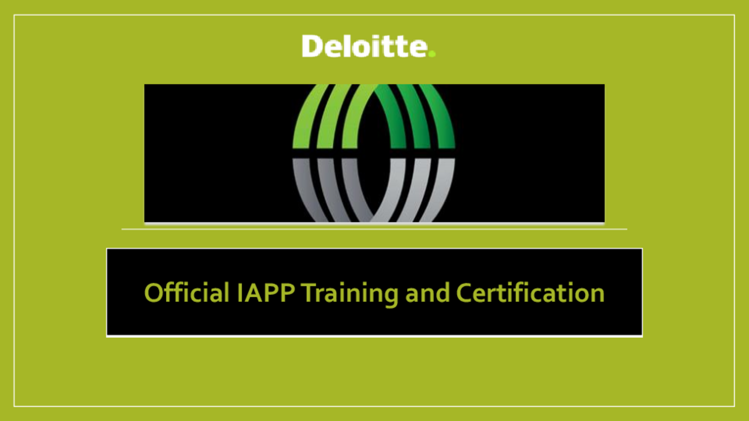Official IAAP Training and Certification by Deloitte | CCI France Bulgarie