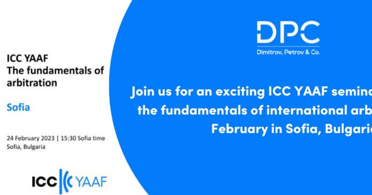 An exciting ICC YAAF seminar is to be held in Sofia | CCI France Bulgarie