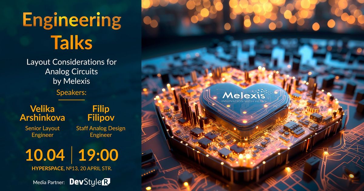 4th edition of Engineering Talks organized by Melexis Bulgaria | CCI ...