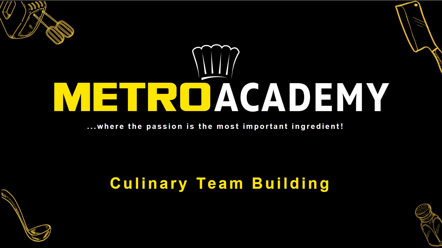 Culinary Team Building offer from Metro Academy | CCI France Bulgarie